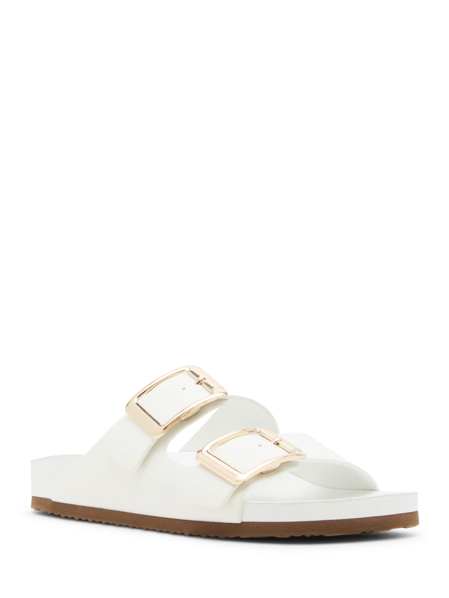 Madden Girl Women's Bodiee Two Strap Footbed Sandals - Walmart.com