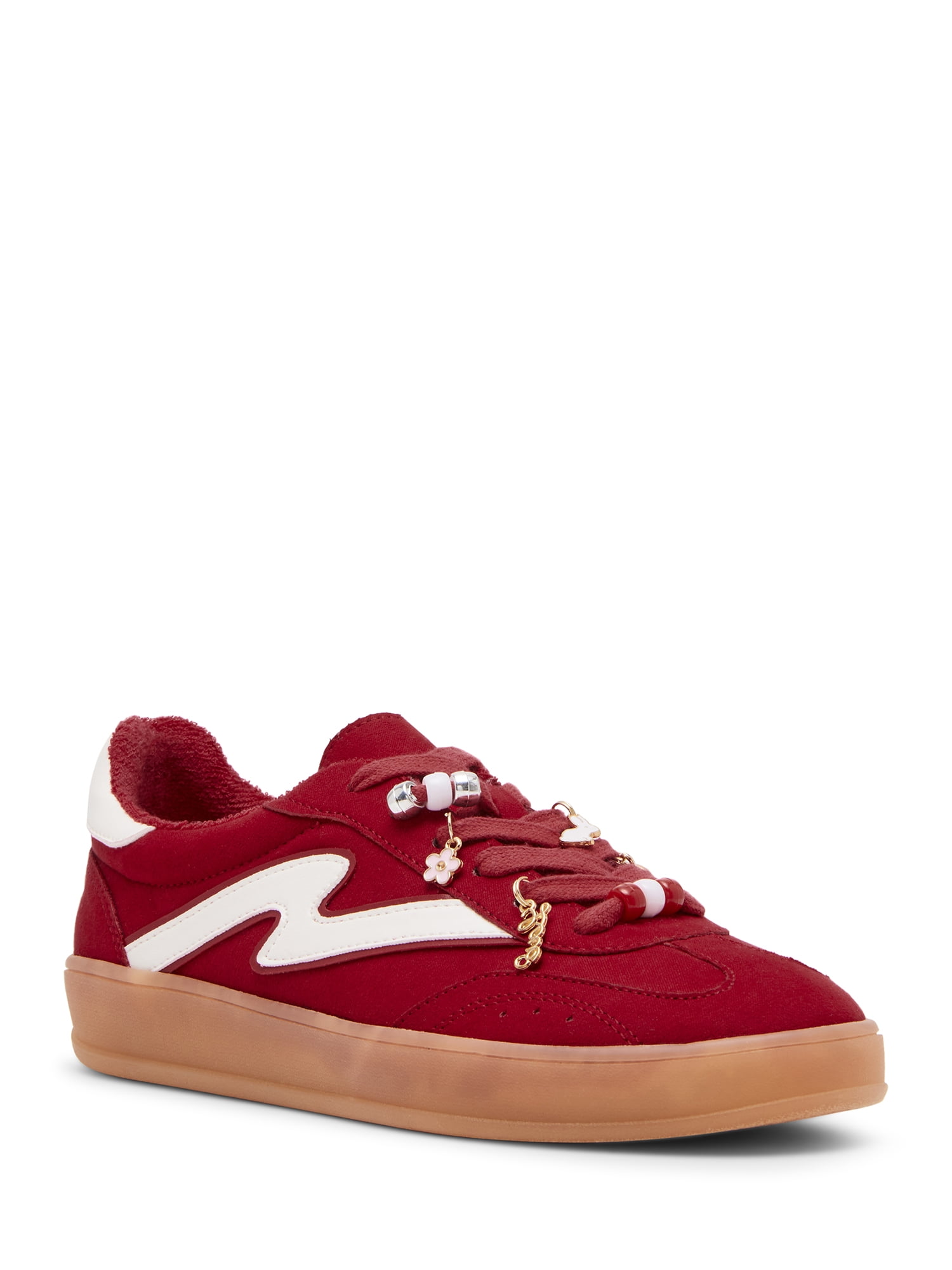 Madden Girl Women's Giia-CB Lace-Up Gum Sole Sneaker with Charms ...