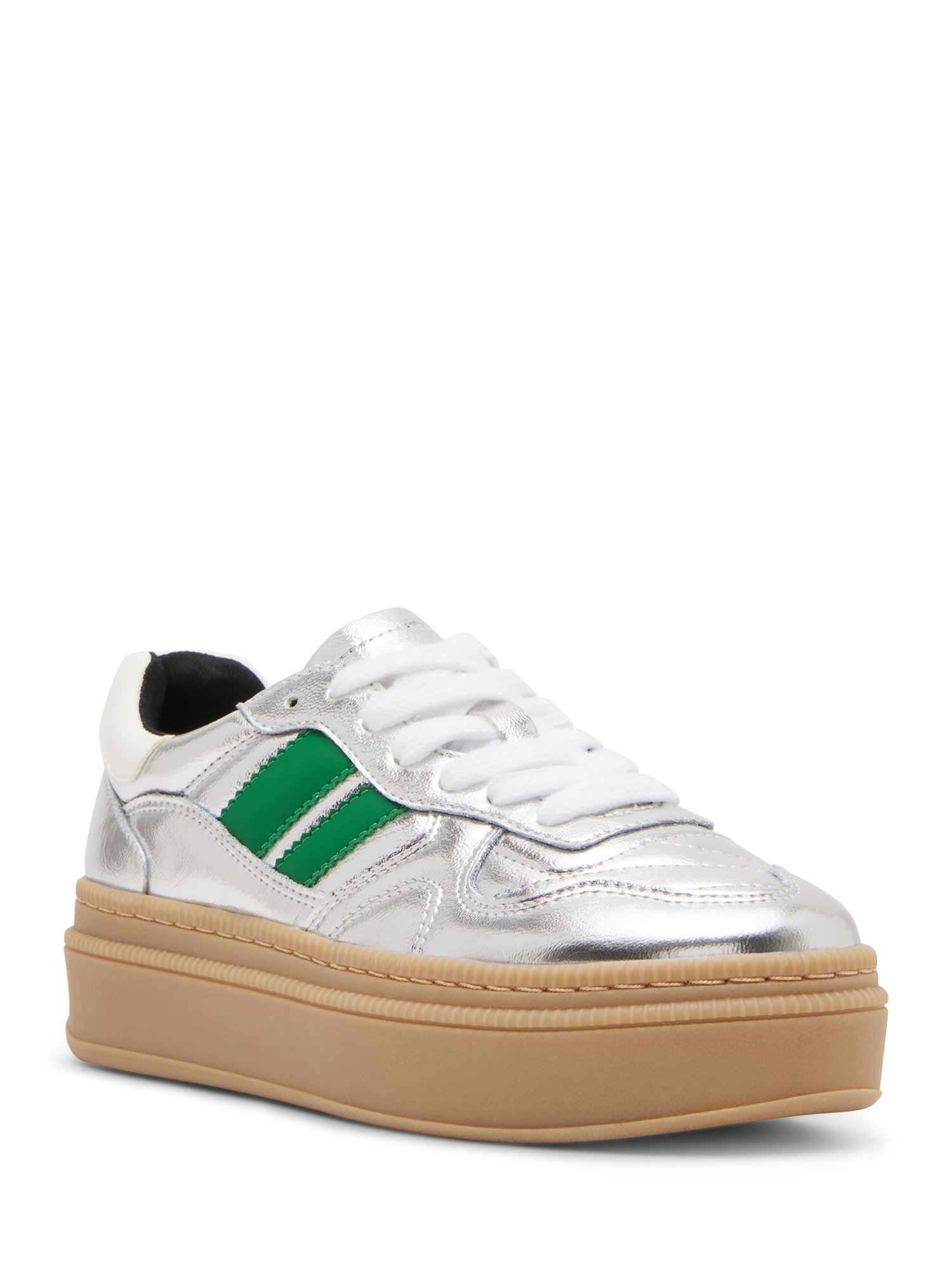 Madden Girl Women's Goalie Lace up Platform Sneaker - Walmart.com