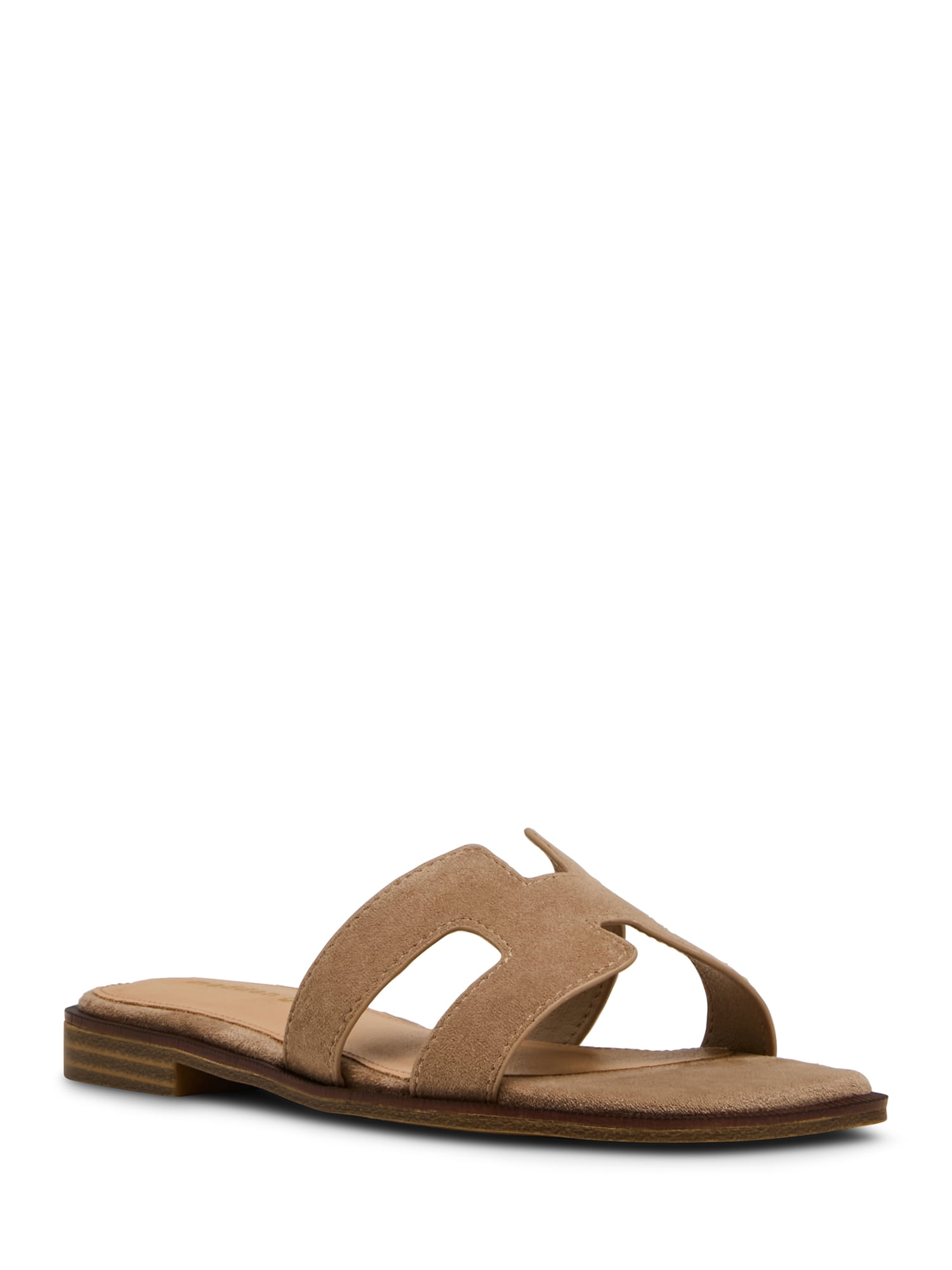 Madden Girl Women's Hailey Flat Slide Sandal - Walmart.com