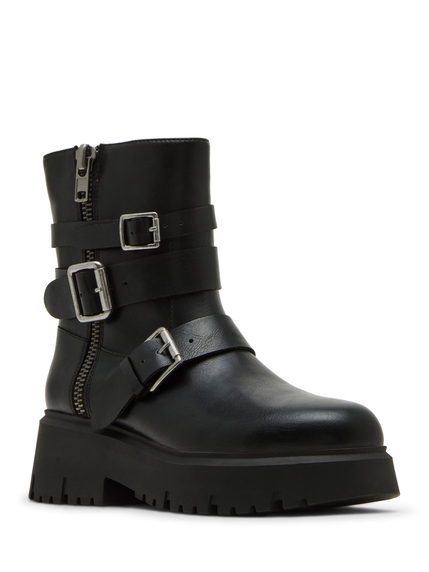 Madden Girl Women's Mally Buckle Ankle Bootie - Walmart.com