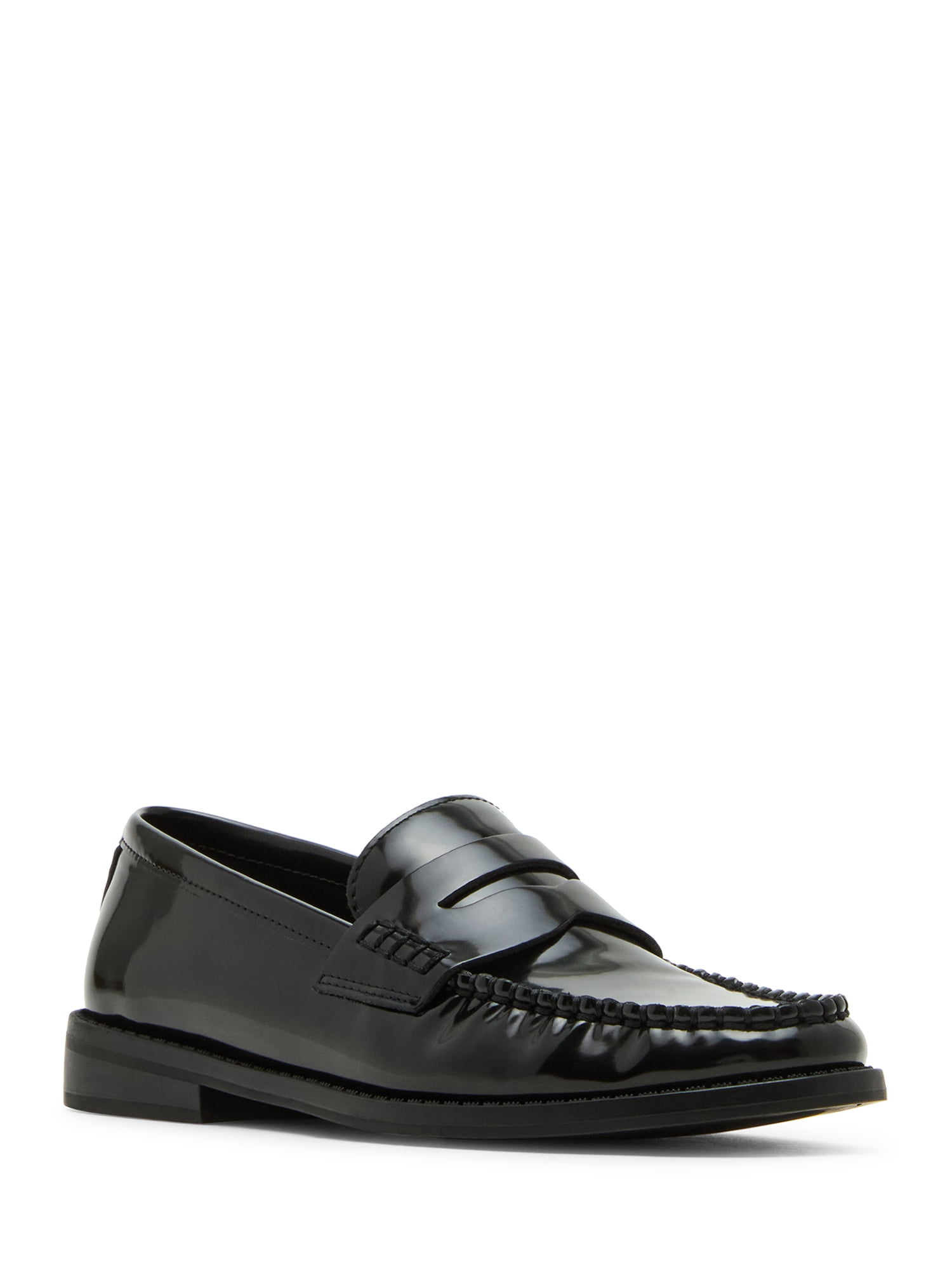 Madden Girl Women's Prep Slide On Loafer with Pleated Toe - Walmart.com