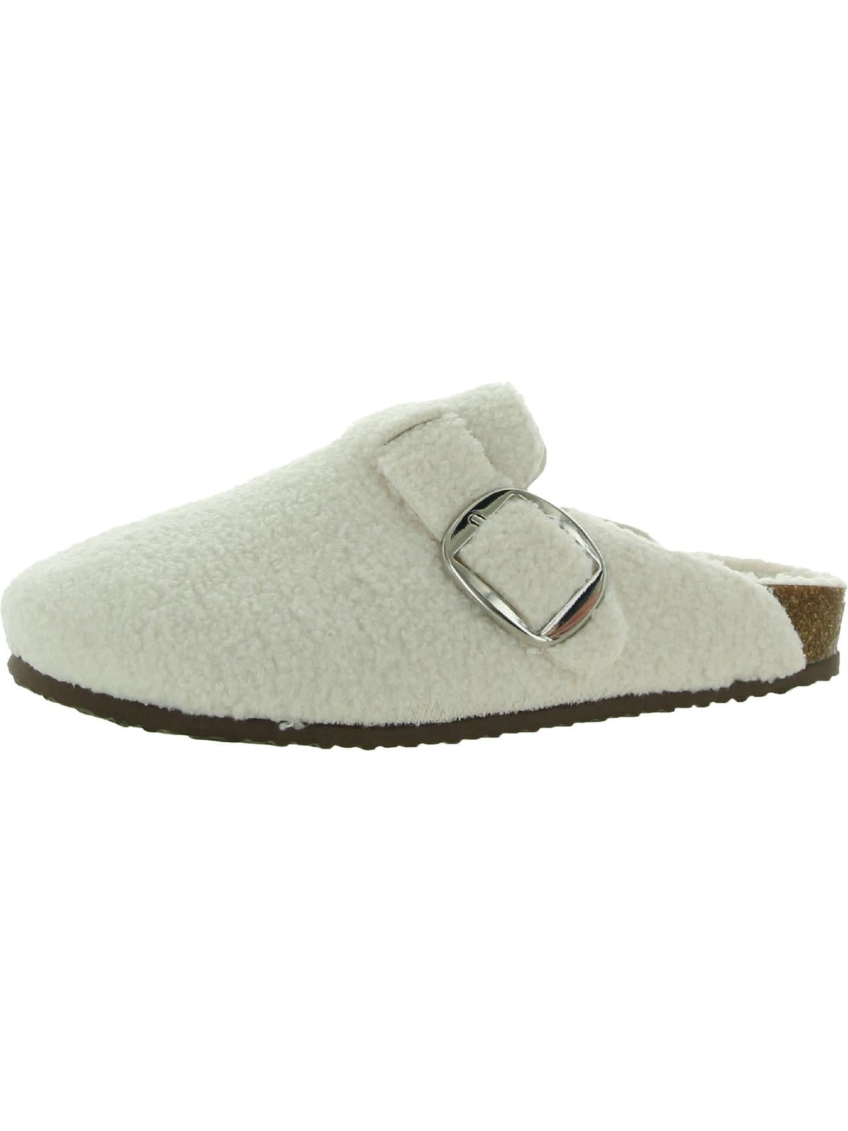 Madden Girl Womens Peony-S Faux Fur Slip On Clogs - Walmart.com