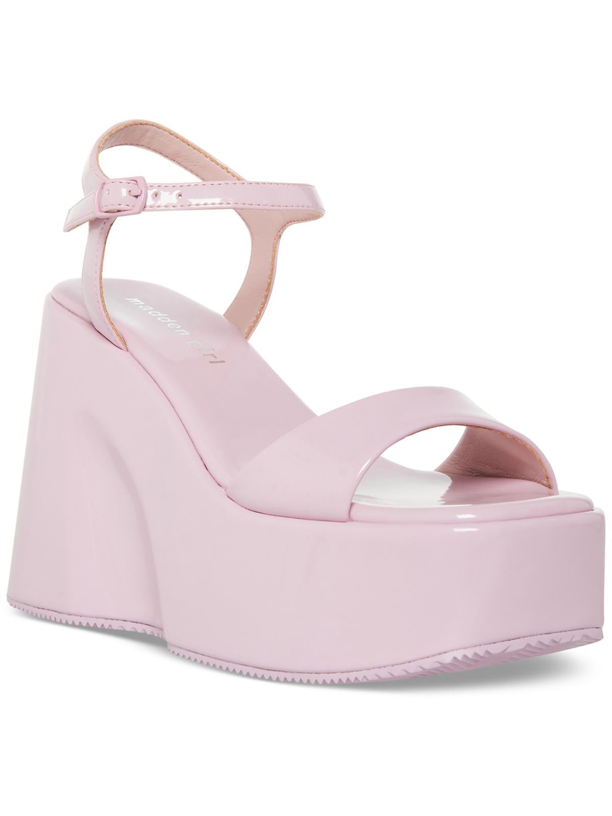 Madden Girl Womens SILHOUETTE Open Toe Ankle Strap Platform Heels ...