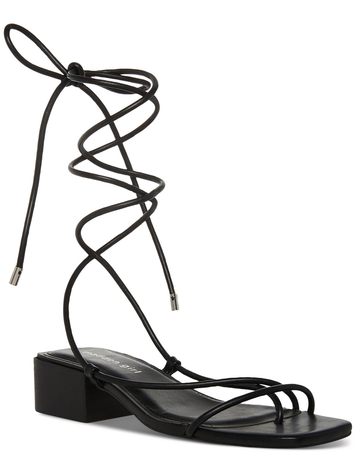 Madden Girl Womens Sorrin Faux Leather Toe Loop Lace-Up - Walmart.com