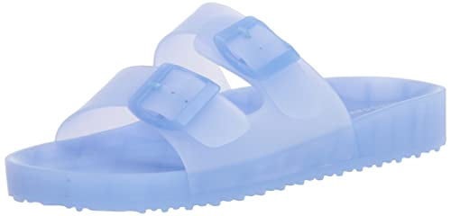 Madden Girl Womens' Teddy Slide Sandals, Periwinkle, 7 - Walmart.com