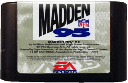 Pre-Owned Madden NFL '95 - Sega Genesis - Walmart.com