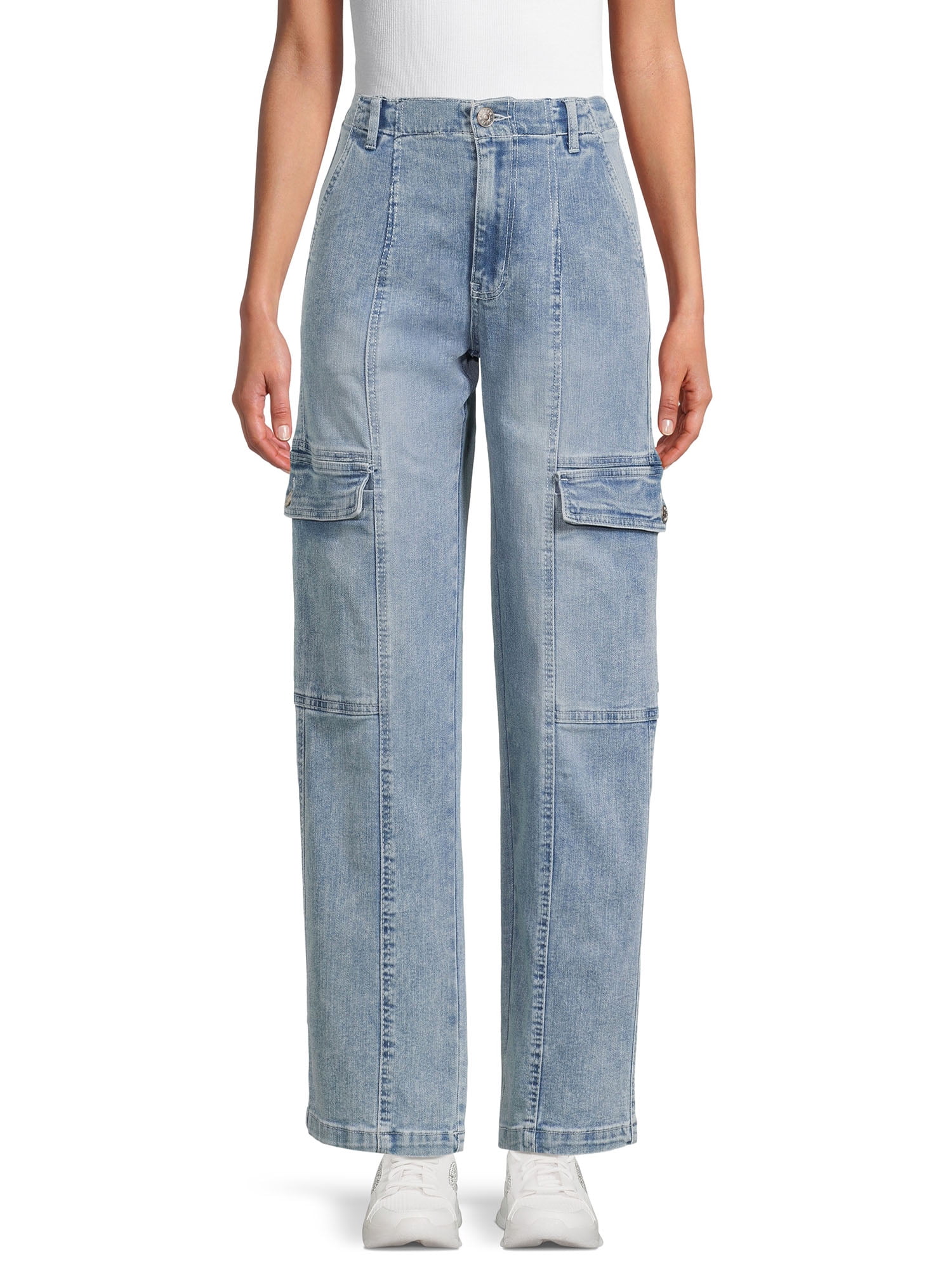 Madden NYC High Rise Skater Pants, 29" Inseam, Denim & Twill, Sizes S ...