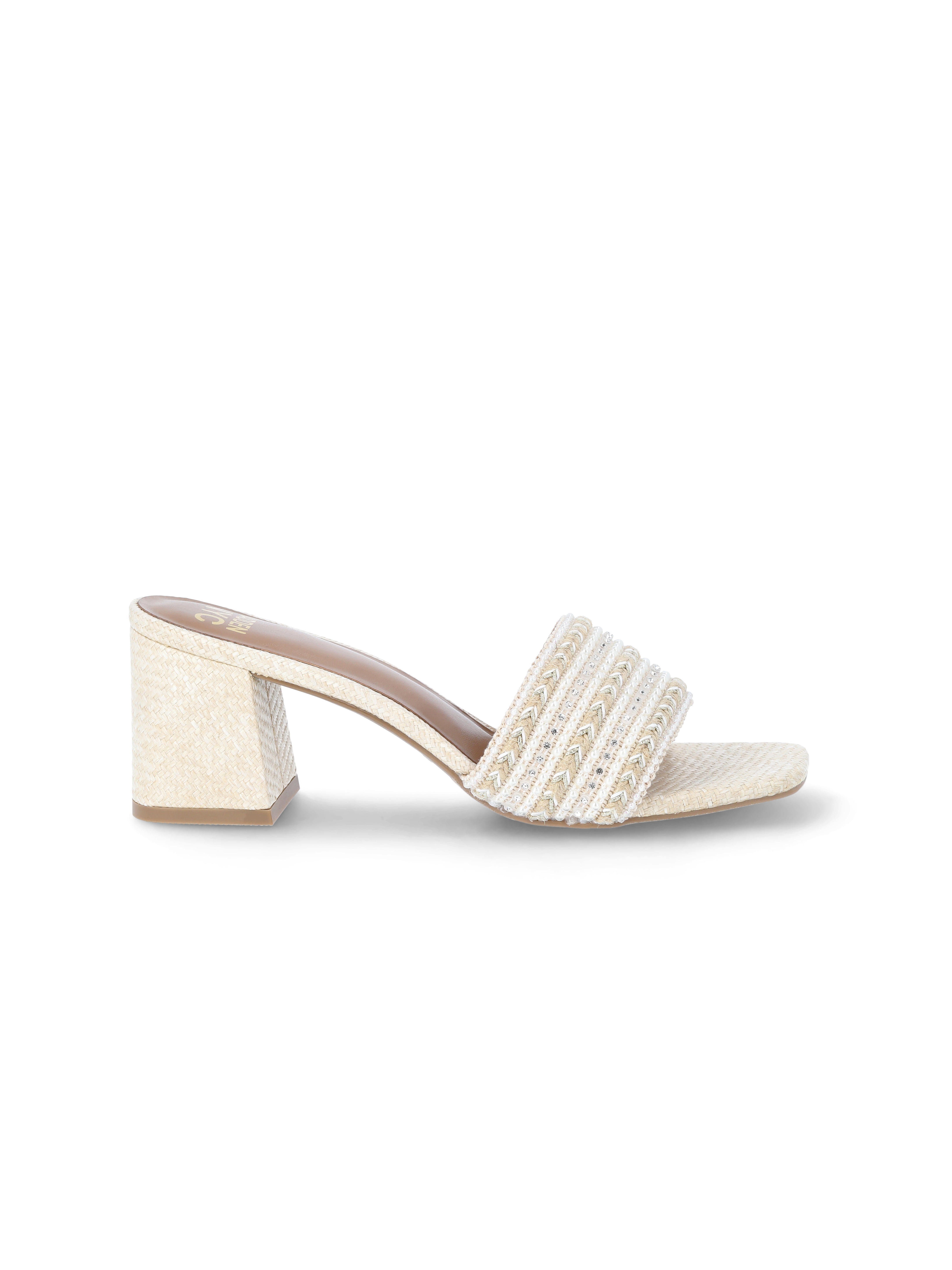 Madden NYC Women’s Heeled Slides - Walmart.com