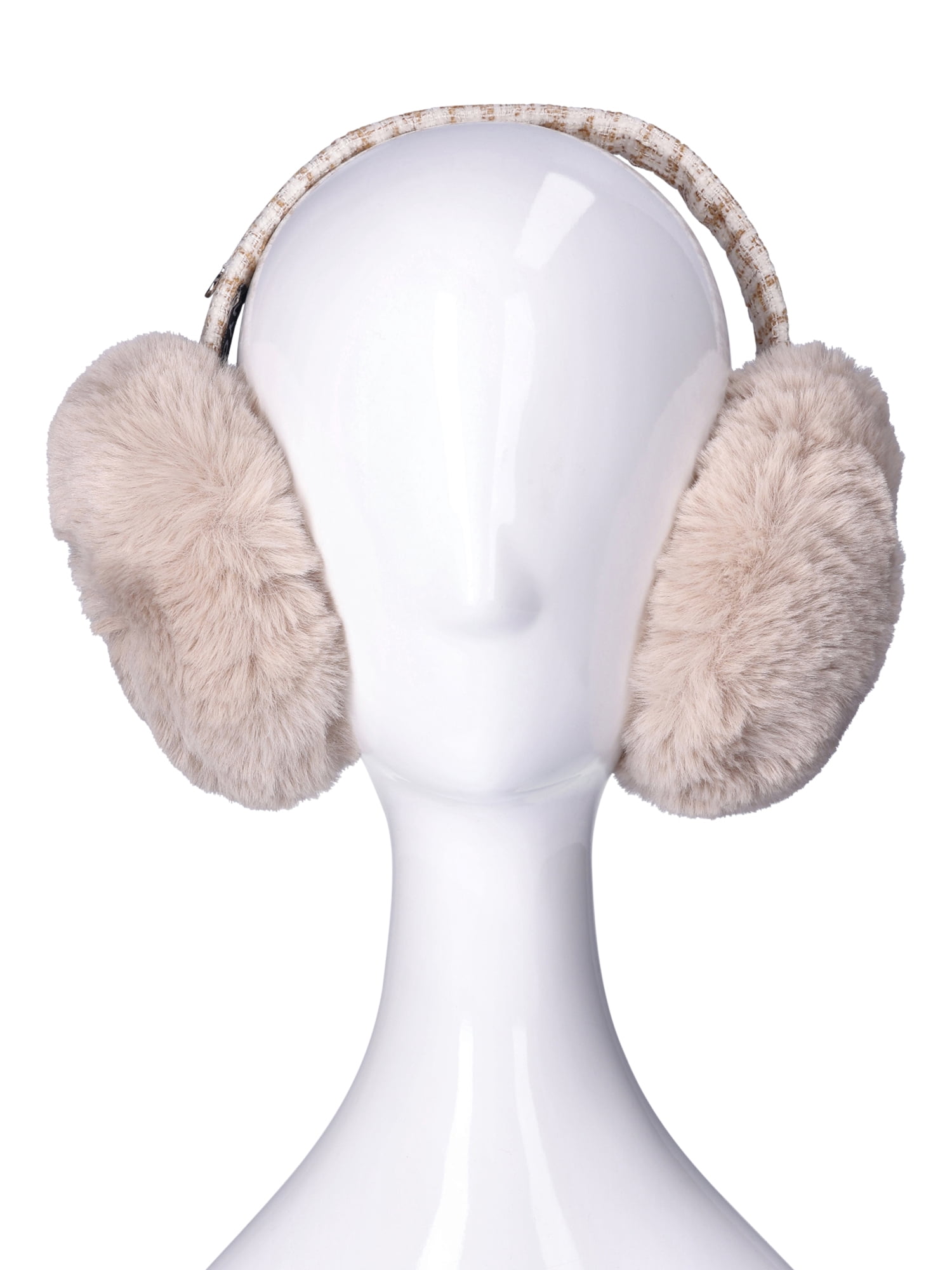 Madden NYC Women's Boucle Trim Earmuff Warm - Walmart.com