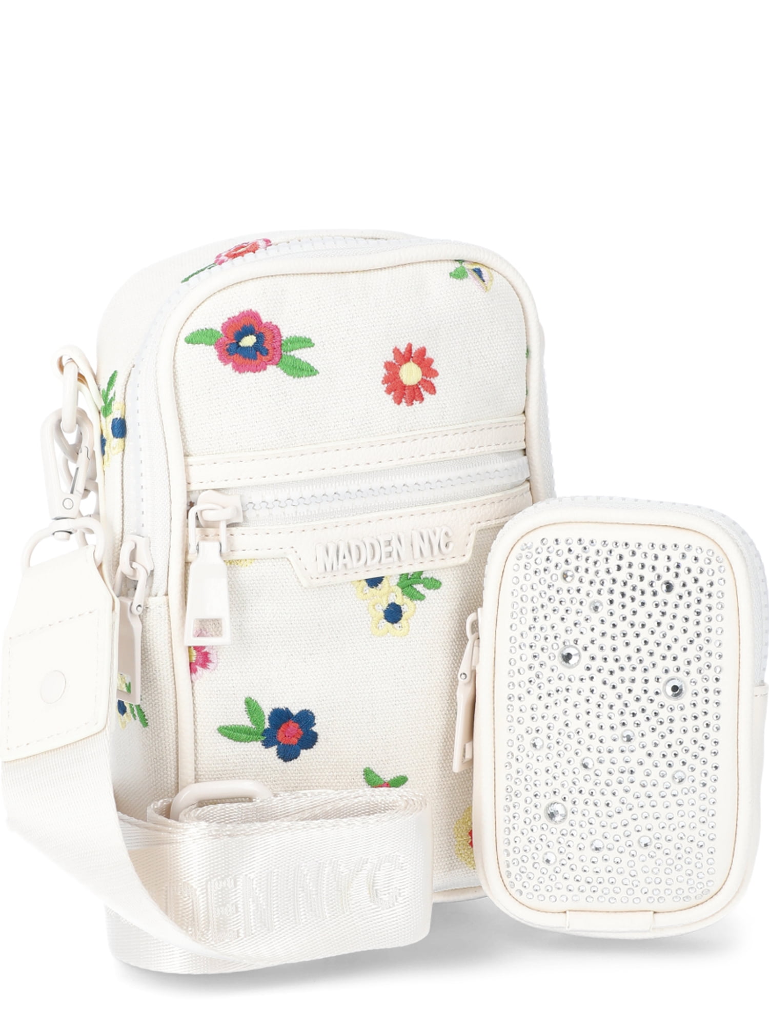 Madden NYC Women's Cell Phone Crossbody Bag, Floral - Walmart.com
