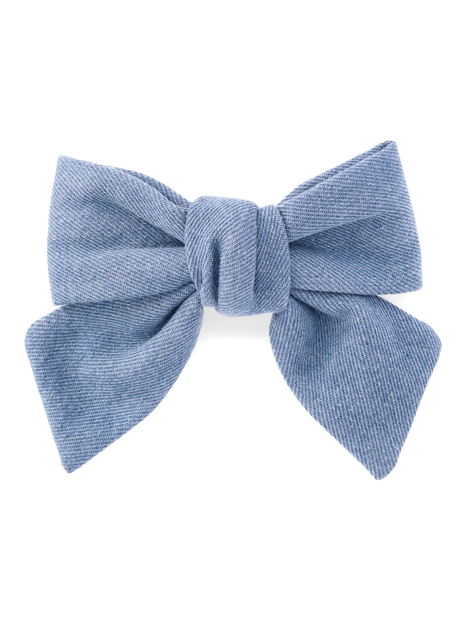 Madden NYC Women's Denim Bow Clip - Walmart.com