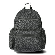 Leopard Print Backpack for Women Pu Leather Cheetah Print Shoulder ...