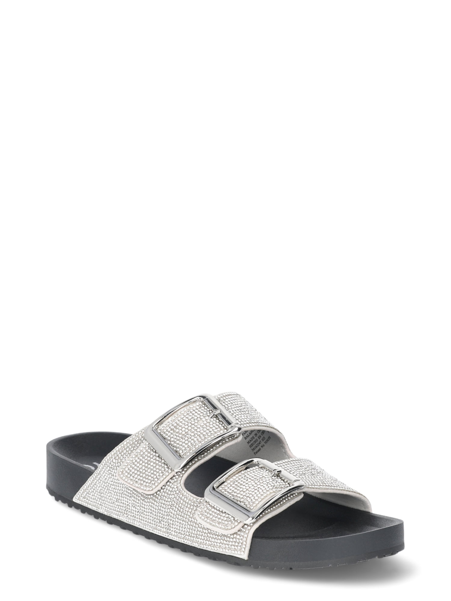 Madden NYC Women's Embellished Footbed Sandal - Walmart.com