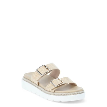 Madden Girl Women's Mythicall Two Strap Slide Platform Sandal - Walmart.com