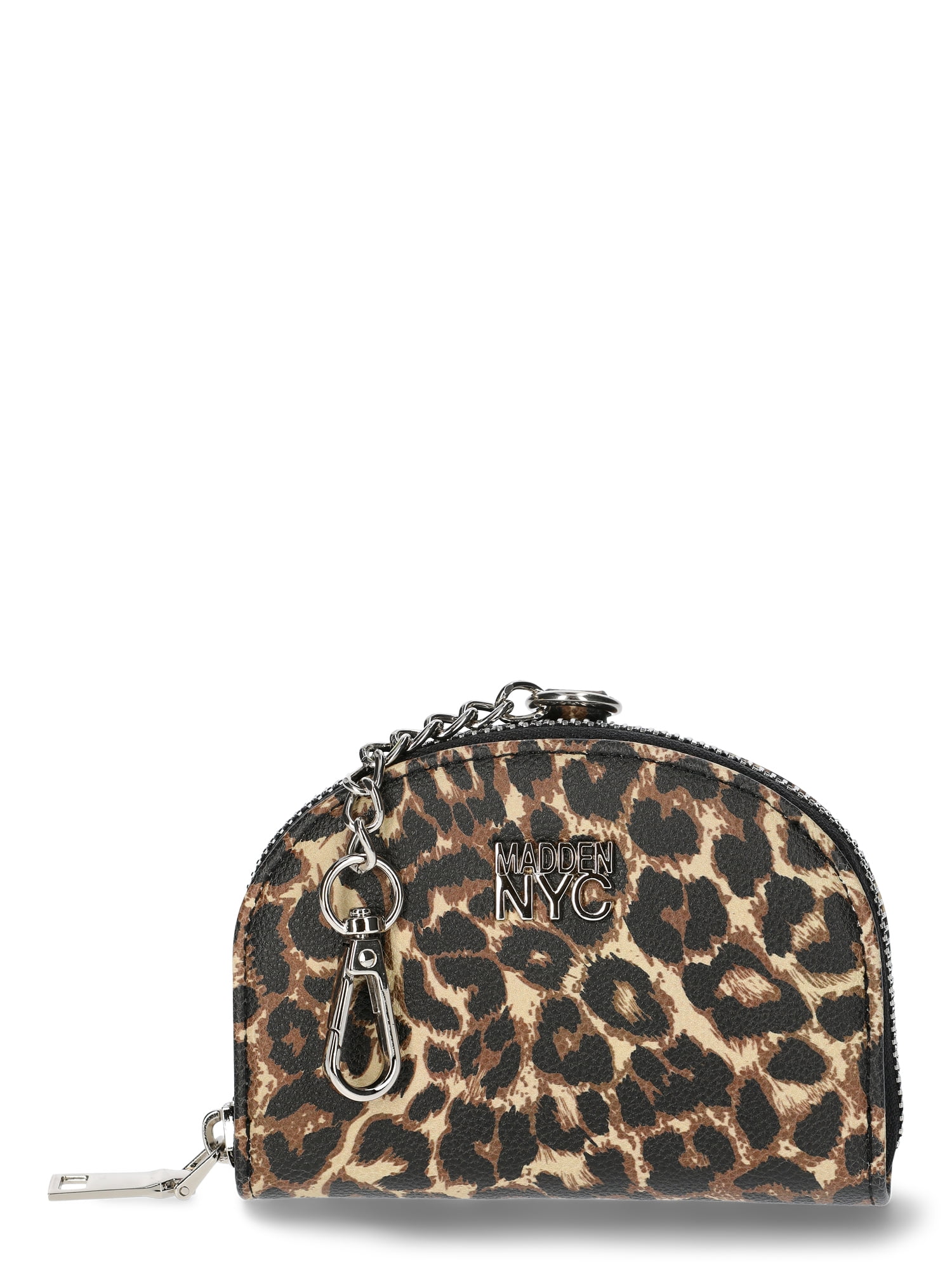 Madden NYC Women's Half Moon Wallet, Cheetah - Walmart.com