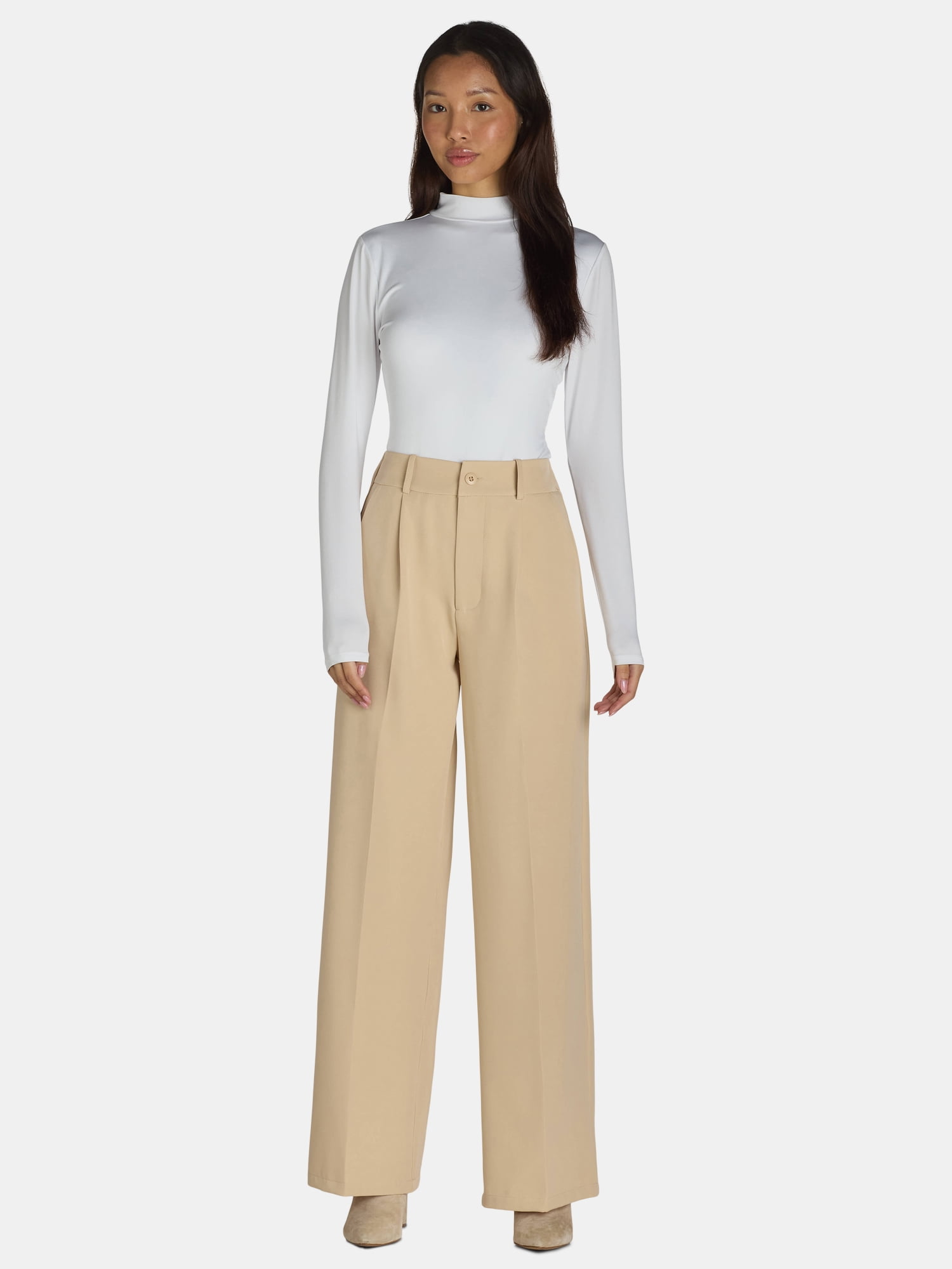 Madden NYC Women's Trouser Pants - Walmart.com