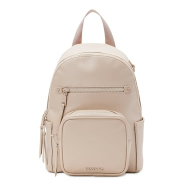 Madden NYC Women's Mini Backpack with Embellished Pouch, Beige ...