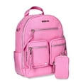 Madden NYC Women's Mini Backpack with Pouch, Pink - Walmart.com