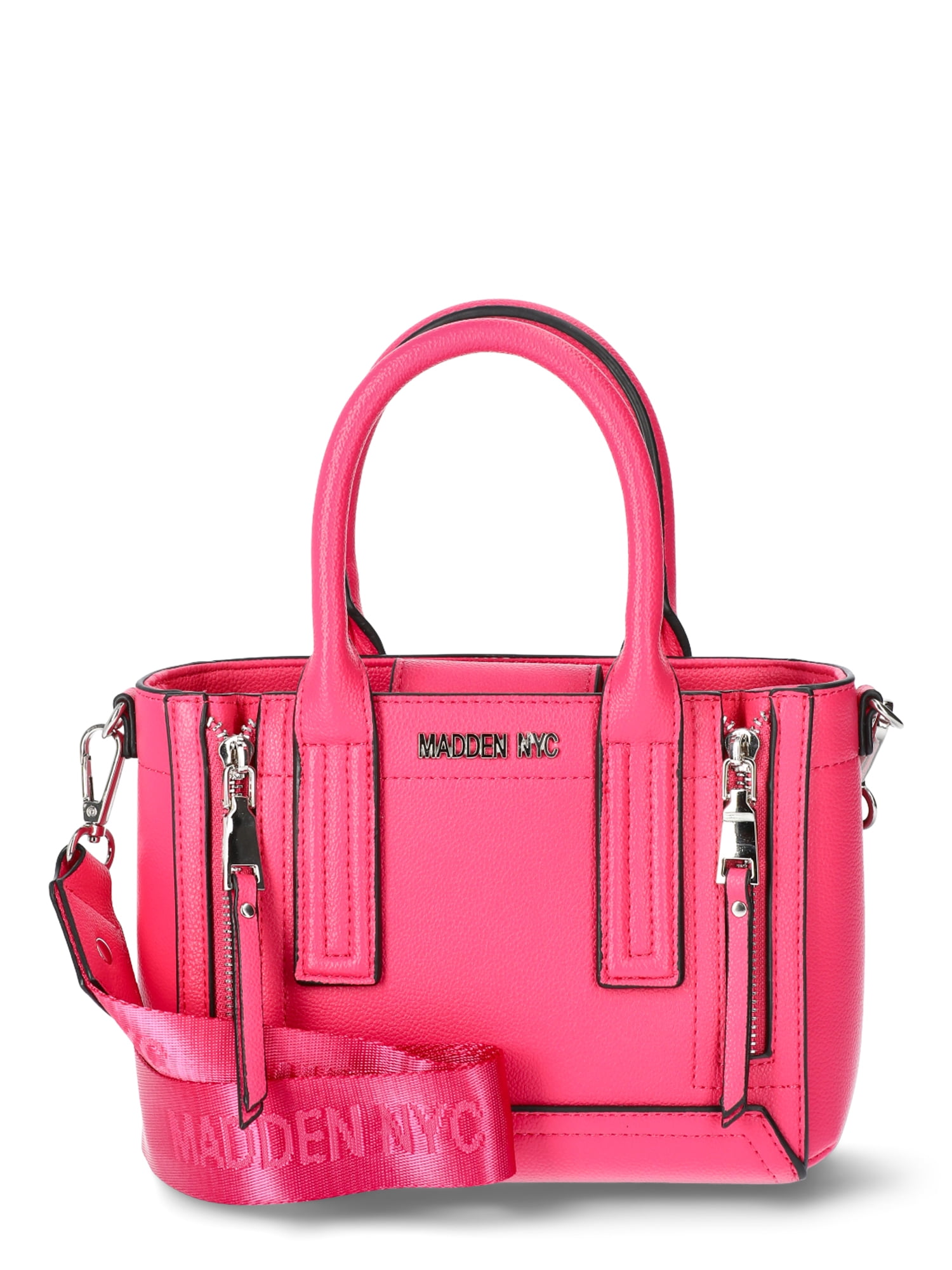 Madden NYC Women's Mini Zipper Satchel with Embellished Madden NYC Women's Mini Zipper Satchel with Embellished