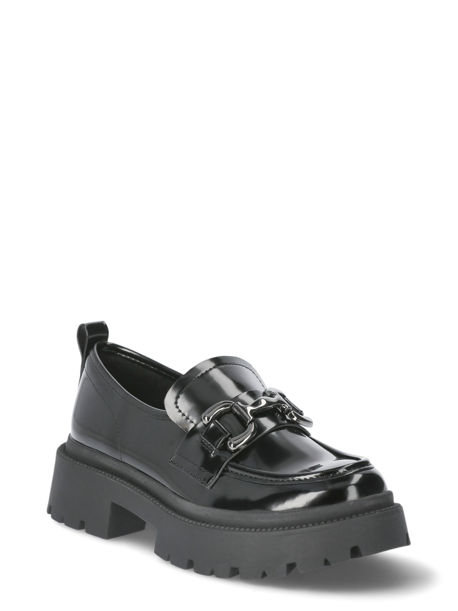 Madden NYC Women’s Platform Lug Sole Loafers - Walmart.com