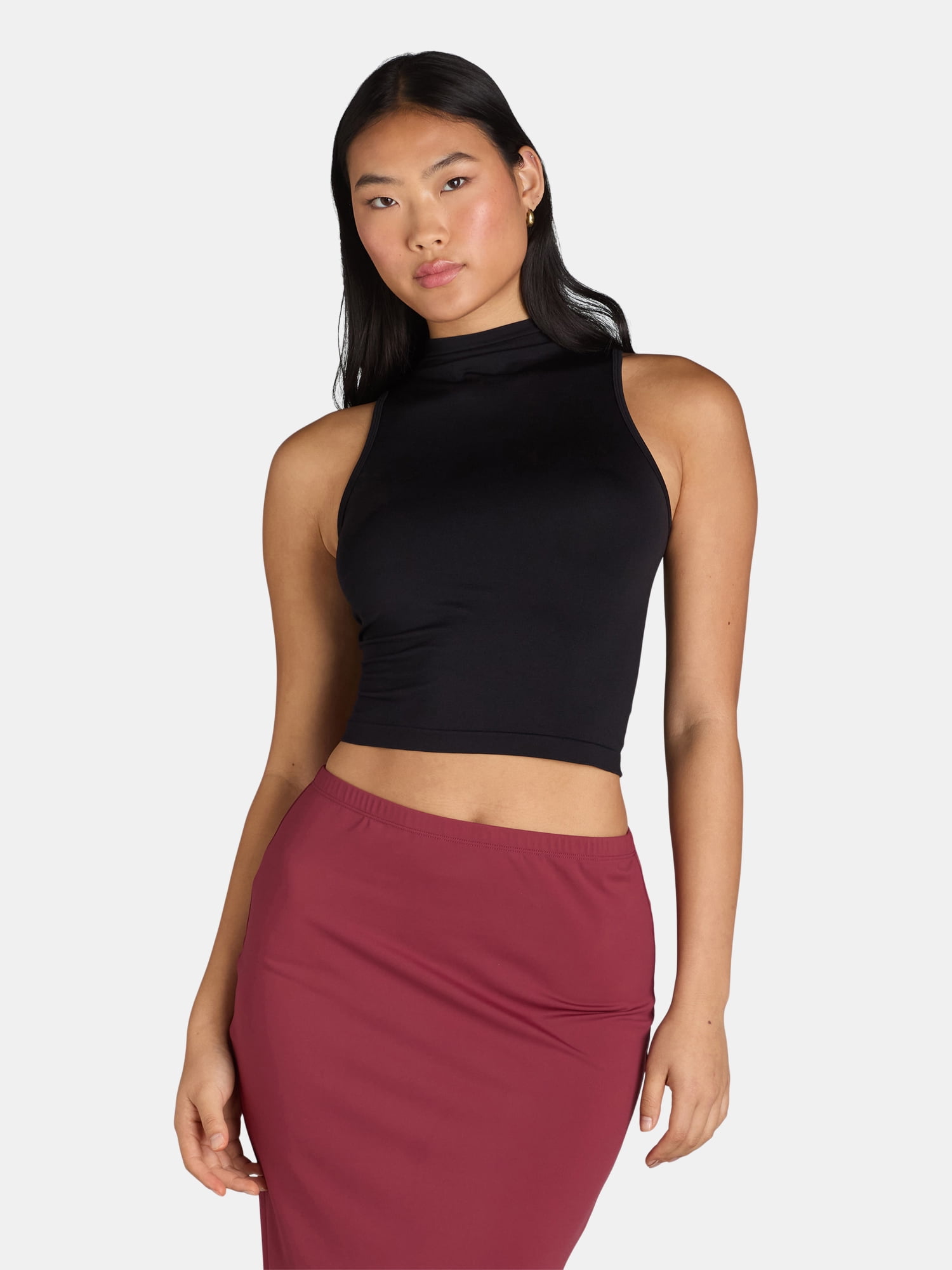 Madden NYC Women's Seamless Tank Top, Sizes XS-L - Walmart.com