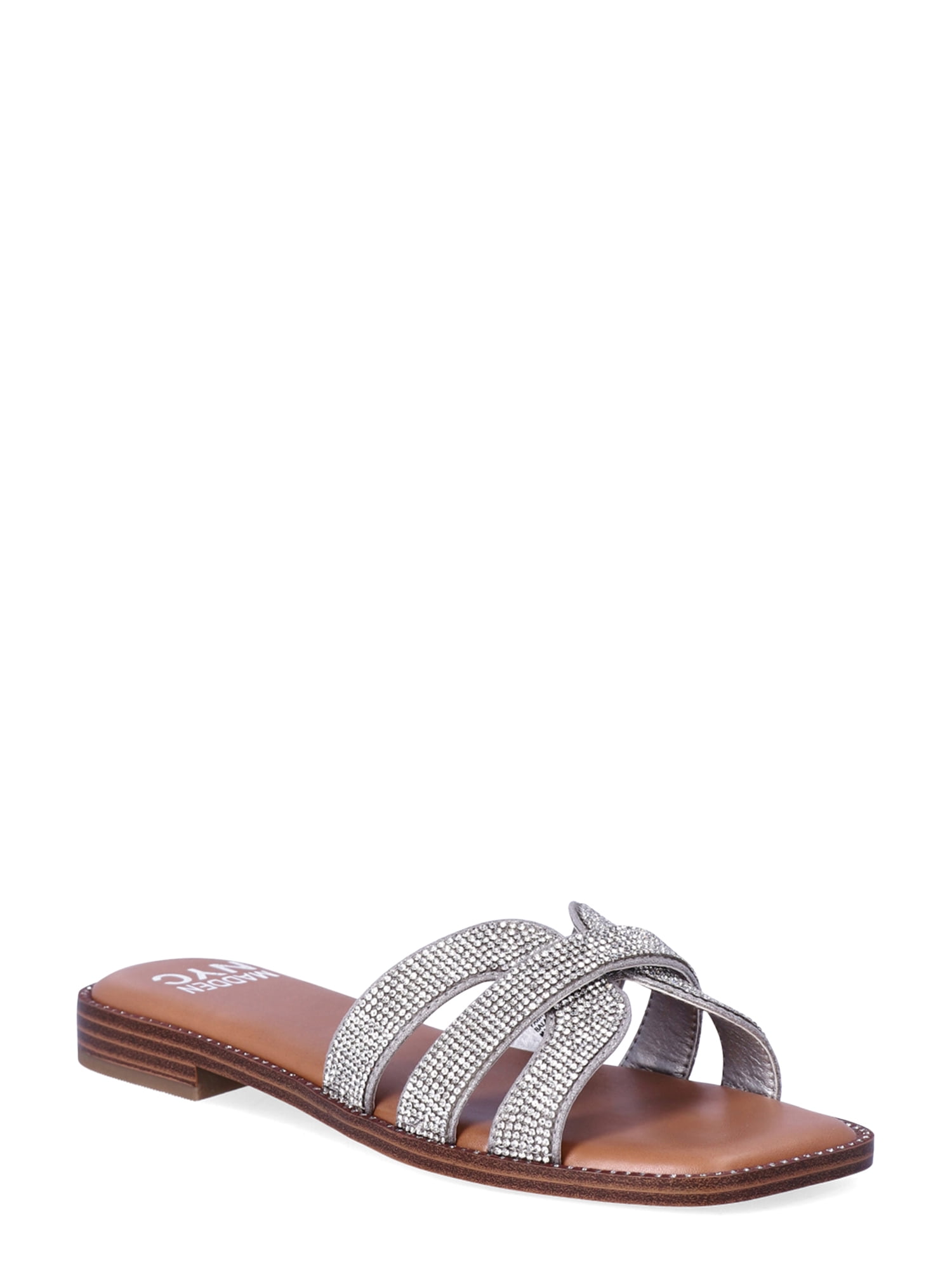 Madden NYC Women's Selina H-Band Flat Sandals - Walmart.com