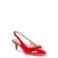 Madden NYC Women's Kitten Heel Slingback Shoes - Walmart.com