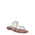 Madden NYC Women's Strappy Bling Flat Sandals - Walmart.com