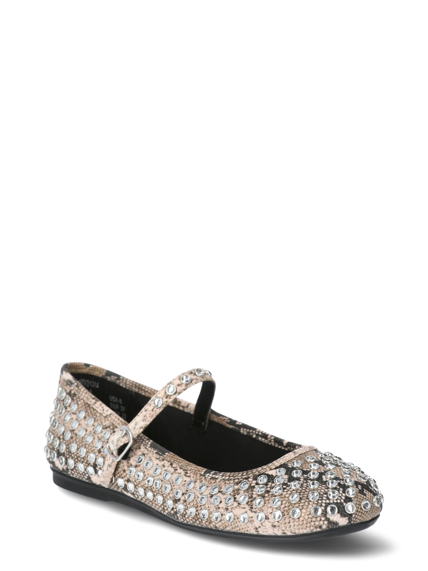 Madden NYC Women's Studded Mary Jane Flat - Walmart.com