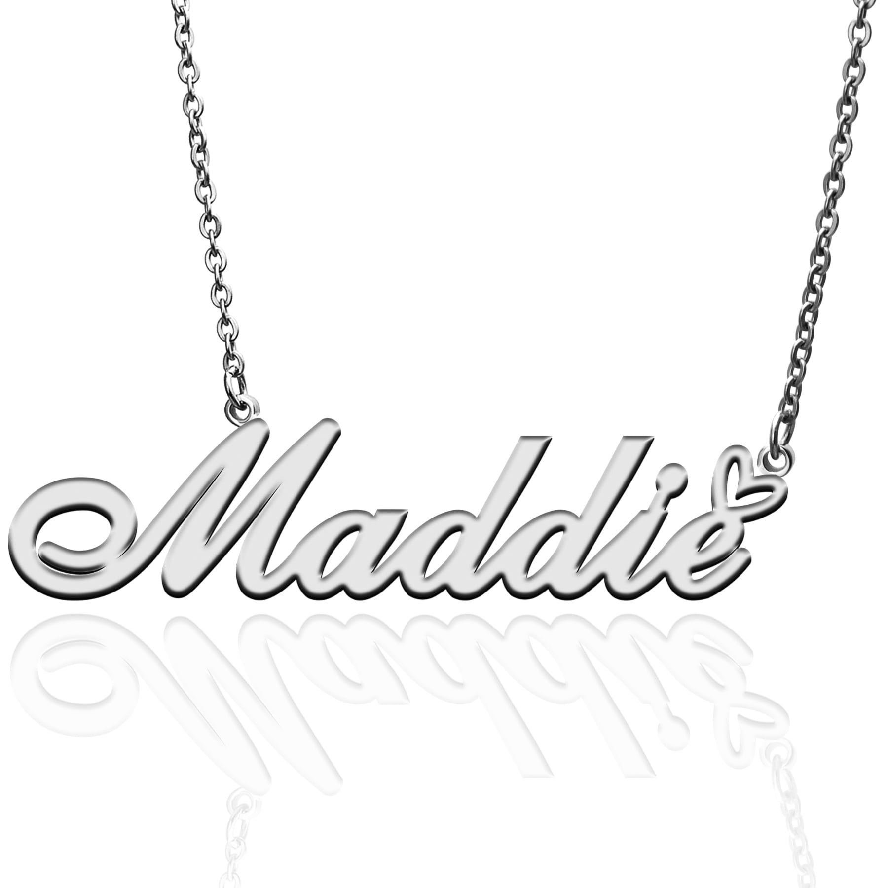 Maddie Custom Name Necklace Customized Personalized Plated Name ...