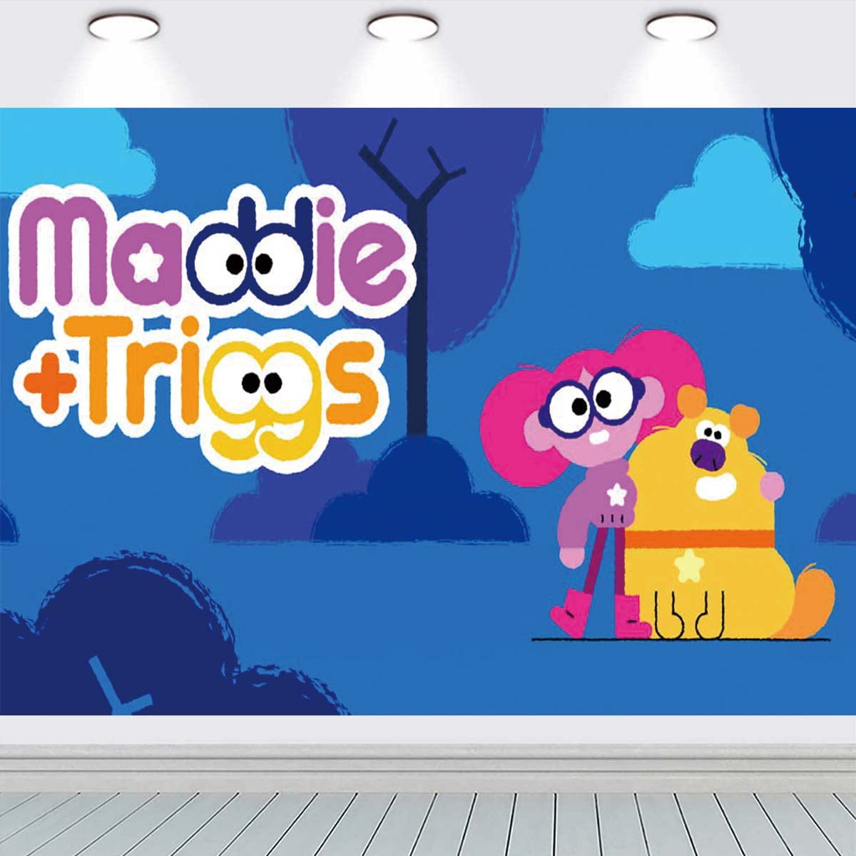 Maddie Triggs school Backdrop Taspestry Banner Party Supplies ...