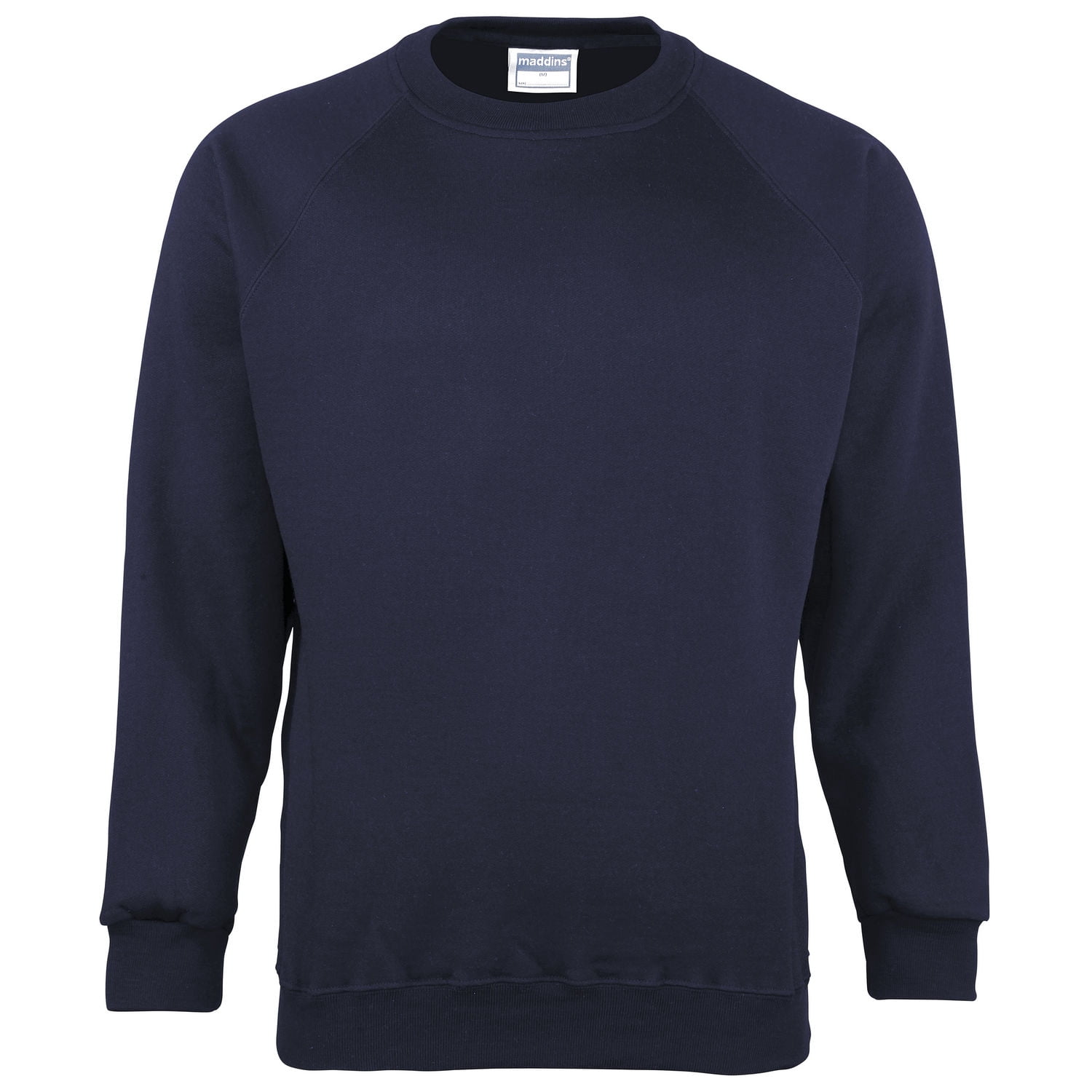 Maddins Kids Big Boys Coloursure Crew Neck Sweater / Schoolwear (Pack ...