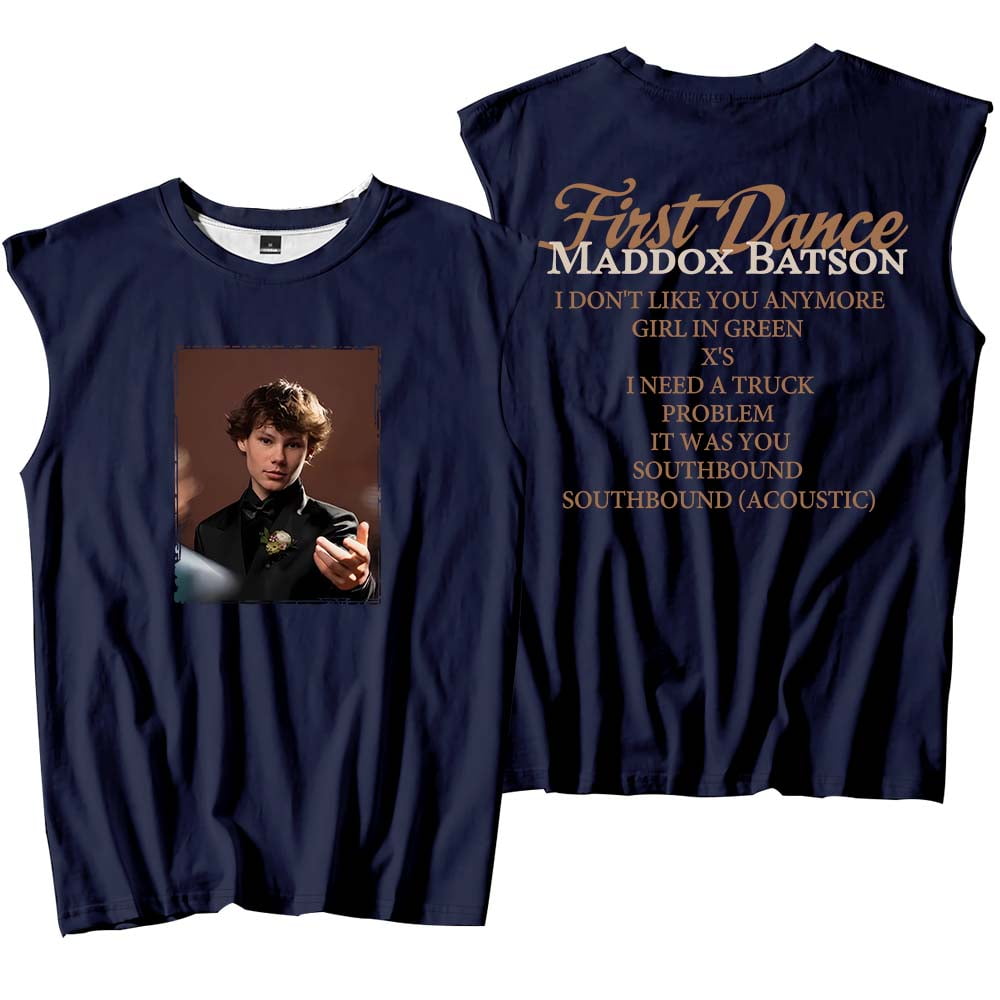 Maddox Batson First Dance Tank Tops Road To Indio Tour Merch Sleeveless ...