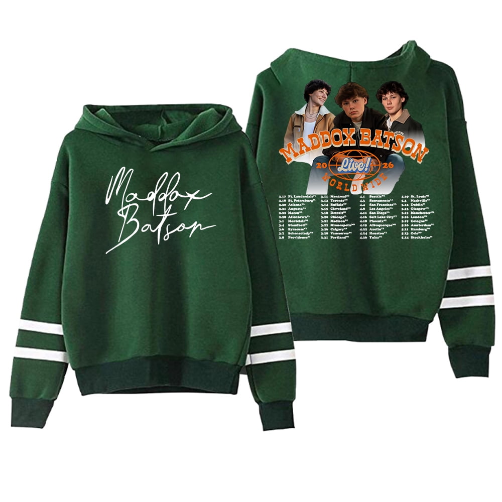 Maddox Batson Live Worldwide Tour 2026 Pocketless Parallel Bars Sleeve ...