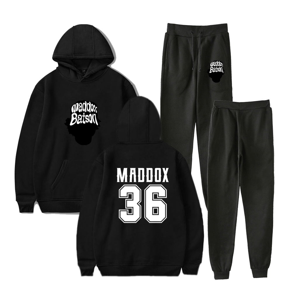 Maddox Batson Logo Hoodies Jogger Pants Road To Indio Tour Merch Unisex ...