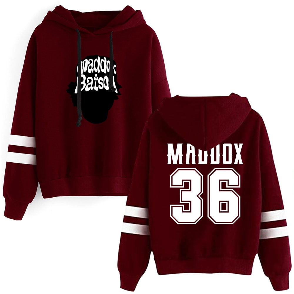 Maddox Batson Logo Hoodies Road To Indio Tour Merch Pocketless Parallel ...