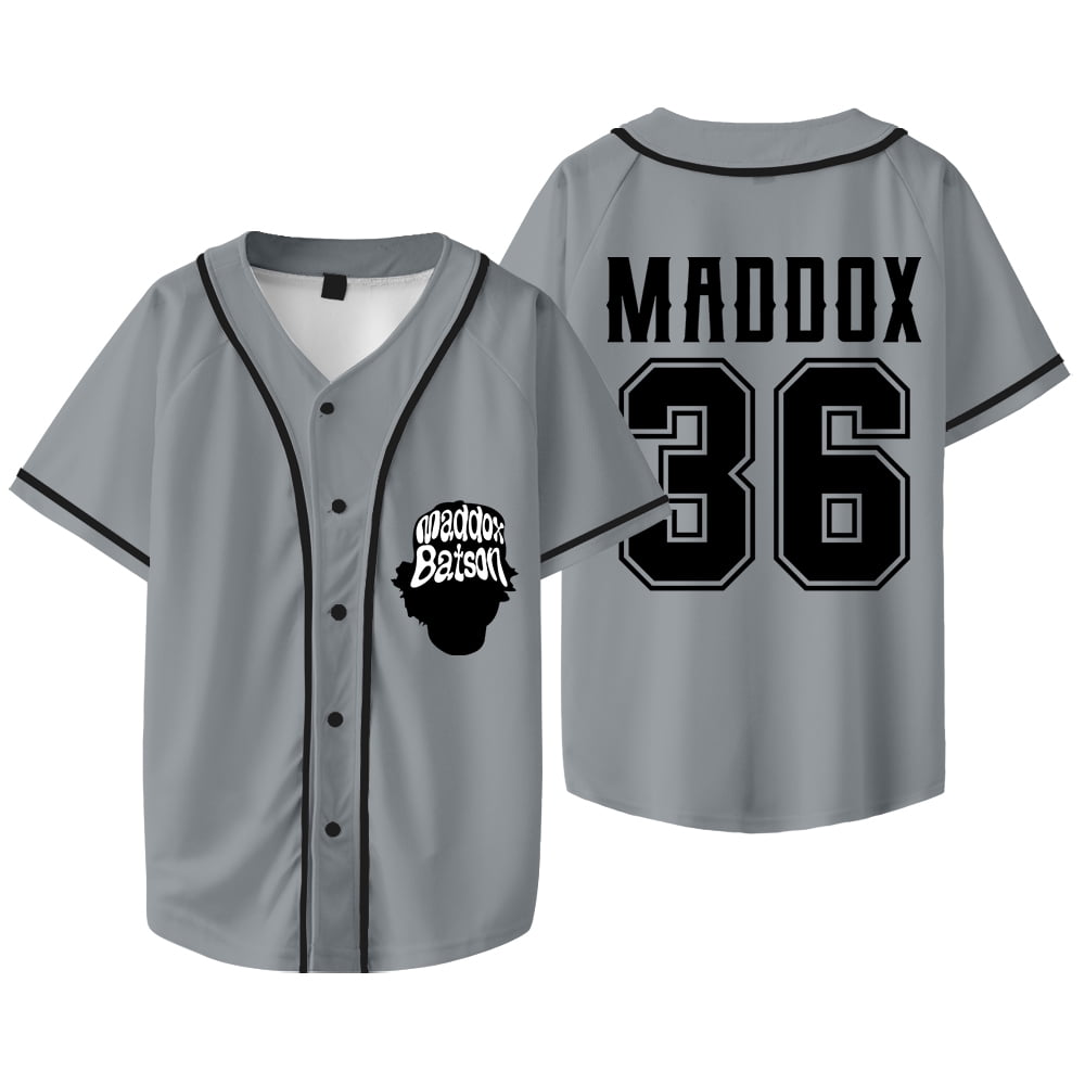 Maddox Batson Logo Jersey Road To Indio Tour Merch Baseball Jacket Tee ...