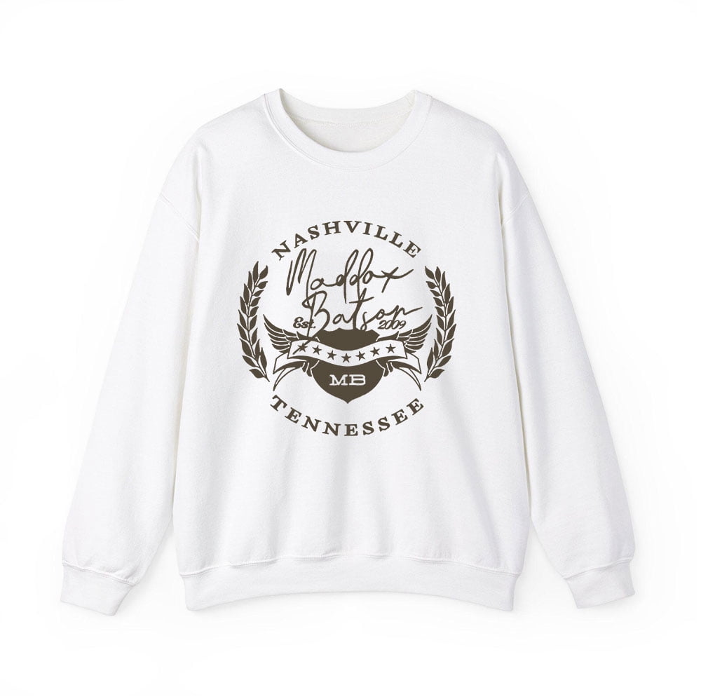 Maddox Batson Merch 2009 Heather Dust Crewneck Sweatshirt Men Women ...