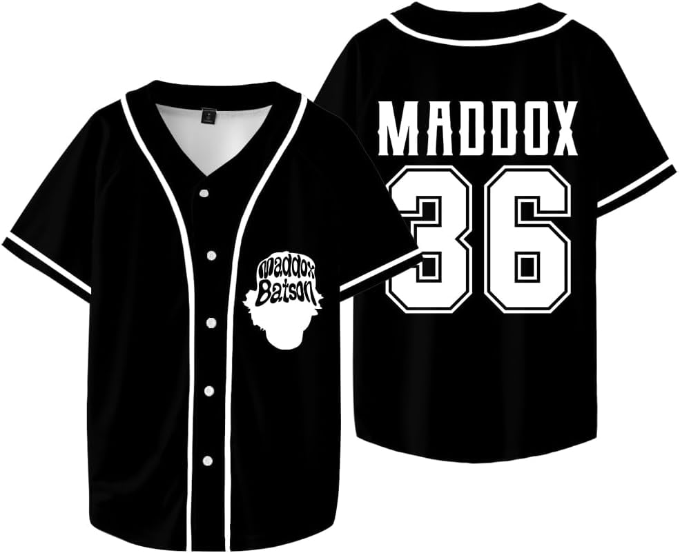 Maddox Batson Road to Indio Tour 2025 Baseball Jersey Unisex 100% ...