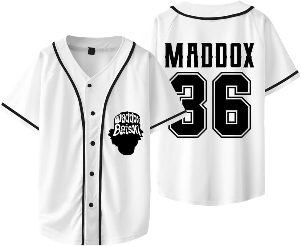 Maddox Batson Road to Indio Tour 2025 Baseball Jersey Unisex 100% ...