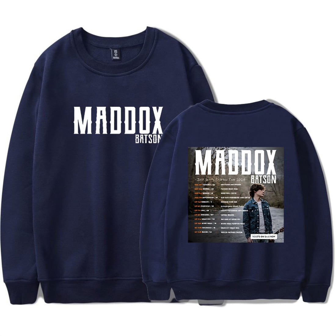 Maddox Batson Tour 2024 Sweatshirt Unisex Crewneck Hip Hop Pullover ...