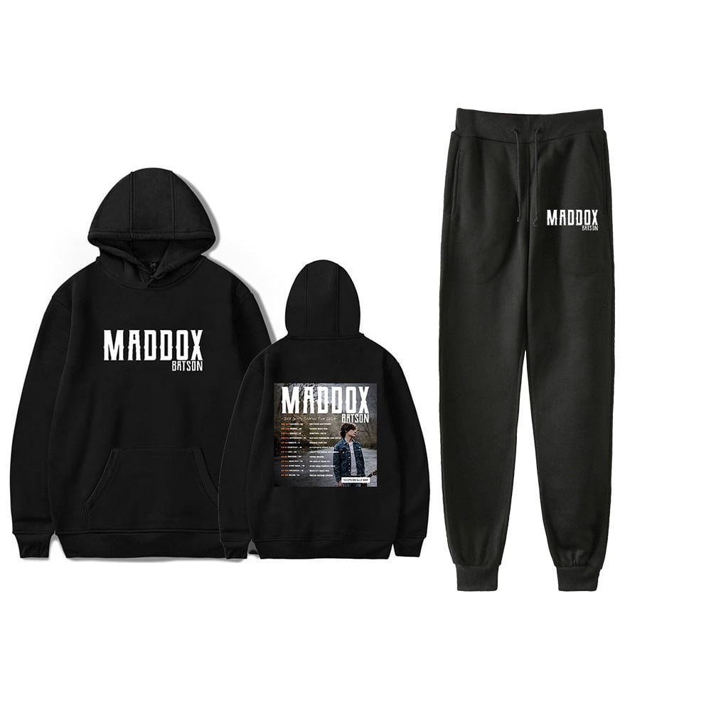 Maddox Batson Tour 2024 Sweatsuit Cool Hoodies 2 Piece Suit Fashion 2 ...