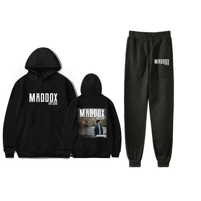 Maddox Batson Tour 2024 Sweatsuit Cool Hoodies 2 Piece Suit Fashion 2 ...
