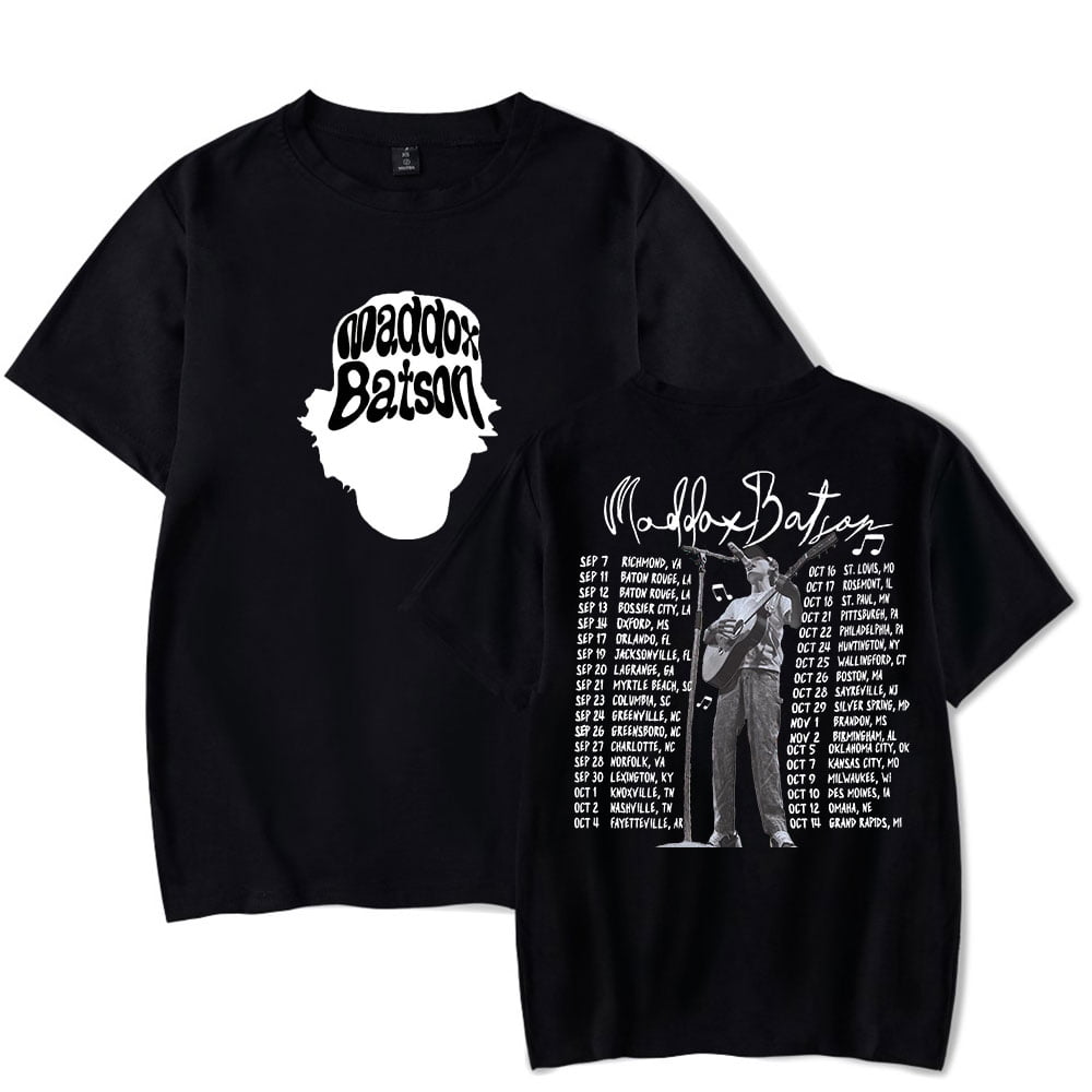 Maddox Batson Tour 2025 Merch T-Shirts Women Men Cosplay Streetwear ...