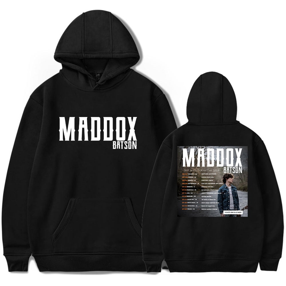 Maddox Batson Tour Merch Hoodies Women Men Casual Fashion Sweatshirt ...