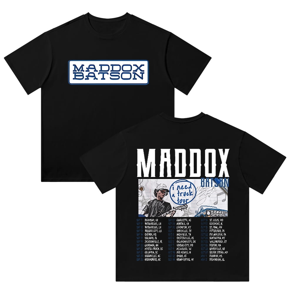 Maddox Batson Unisex Cotton T-shirt Fashion Short Sleeve Harajuku Tee ...
