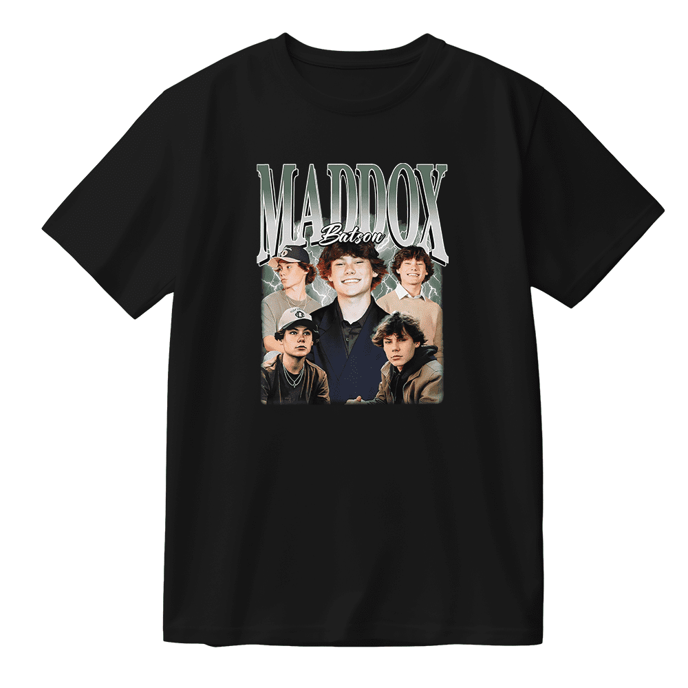 Maddox Batson Vintage Cotton T-shirt Men Women Short Sleeve Crewneck ...