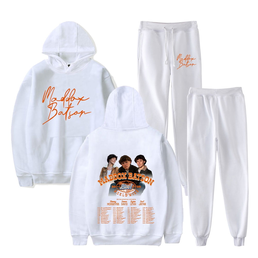 Maddox Batson merch 2026 Live Worldwide Tour hoodies suits pocket ...