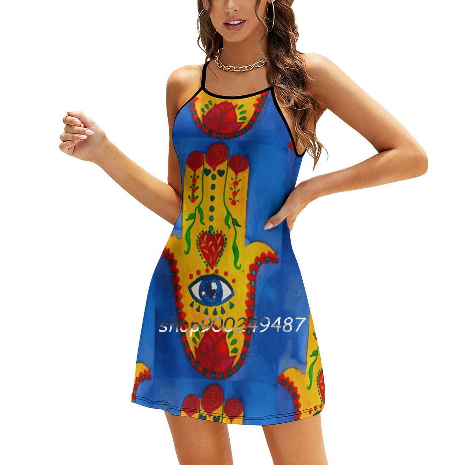 Maddy'S Hand Of Evening Party Dresses Midi Sexy Dress Female Sweet One Piece Dress Korean Hand ...